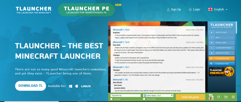 TLauncher | Cómo descargar, usar, características y si es seguro