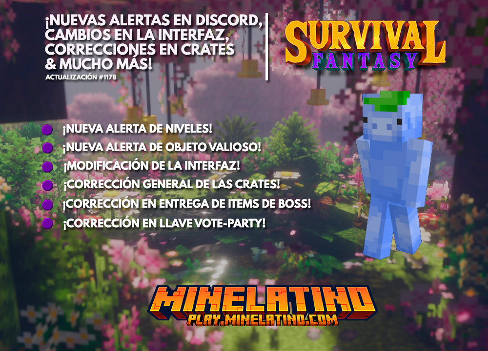 1187 | ¡Nuevas Alertas en Discord, cambios en la interfaz, correcciones ...